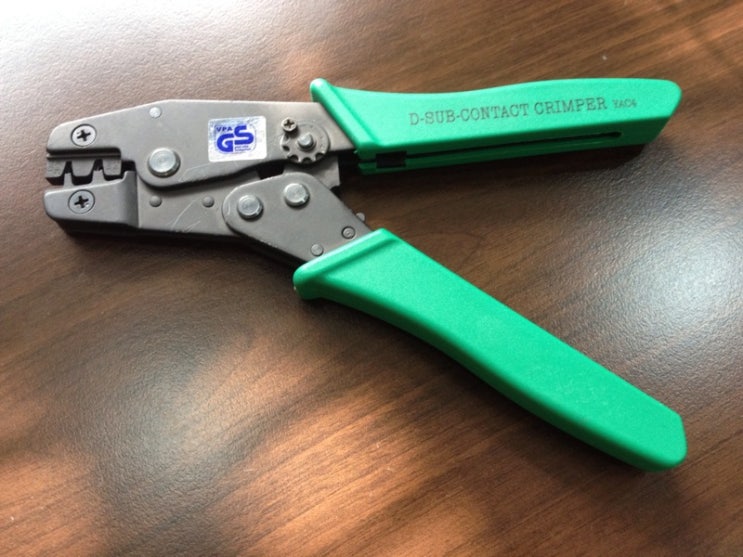 [이제 없습니다.] 압착기(D-SUB 단자용) D-SUB Contact Crimper YAC4 (YAC 4), made in ...