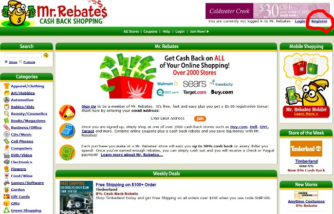 미스터리베이츠 mrrebates 가입방법, 미국 캐쉬백사이트, 해외쇼핑,직구 : 네이버 블로그