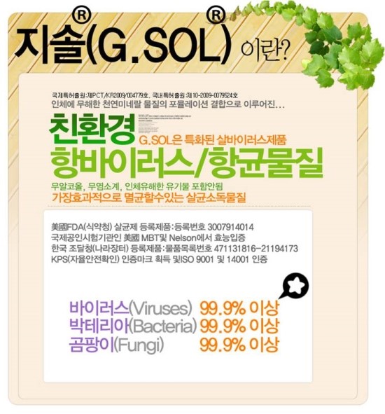 지솔(G.Sol) 이란? : 네이버 블로그