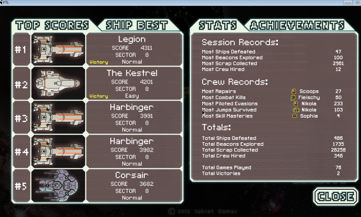Faster Than Light (FTL) - Normal 난이도 클리어. : 네이버 블로그