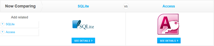 SqlLite vs MS-Access 비교 : 네이버 블로그