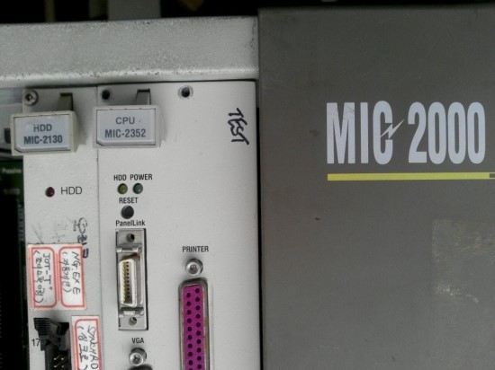 MIC-2000-8 MIC-2352 CPU MIC-2130 HDD Industrial computer system view1 ...