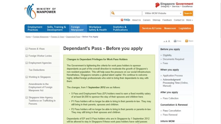 + 3개월 아기 싱가폴 동반비자 (Dependant's Pass,DP) 신청 : 네이버 블로그