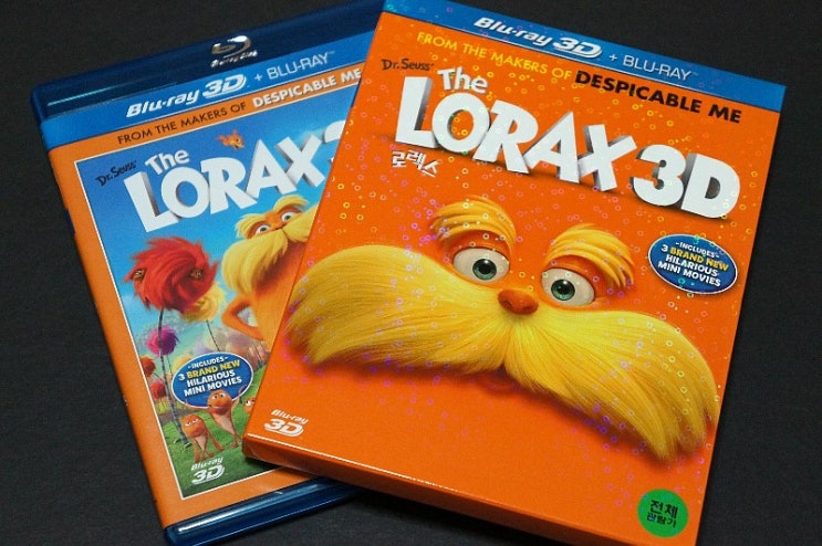 로렉스(The Lorax) 블루레이 - (2D + 3D) : 네이버 블로그