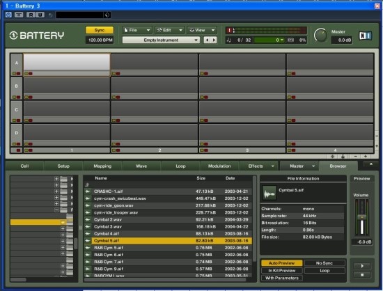 Cubase 로 Sampling (샘플링) 하기 제4강 샘플러 형식 VSTI Battery 3 알아보기 : 네이버 블로그