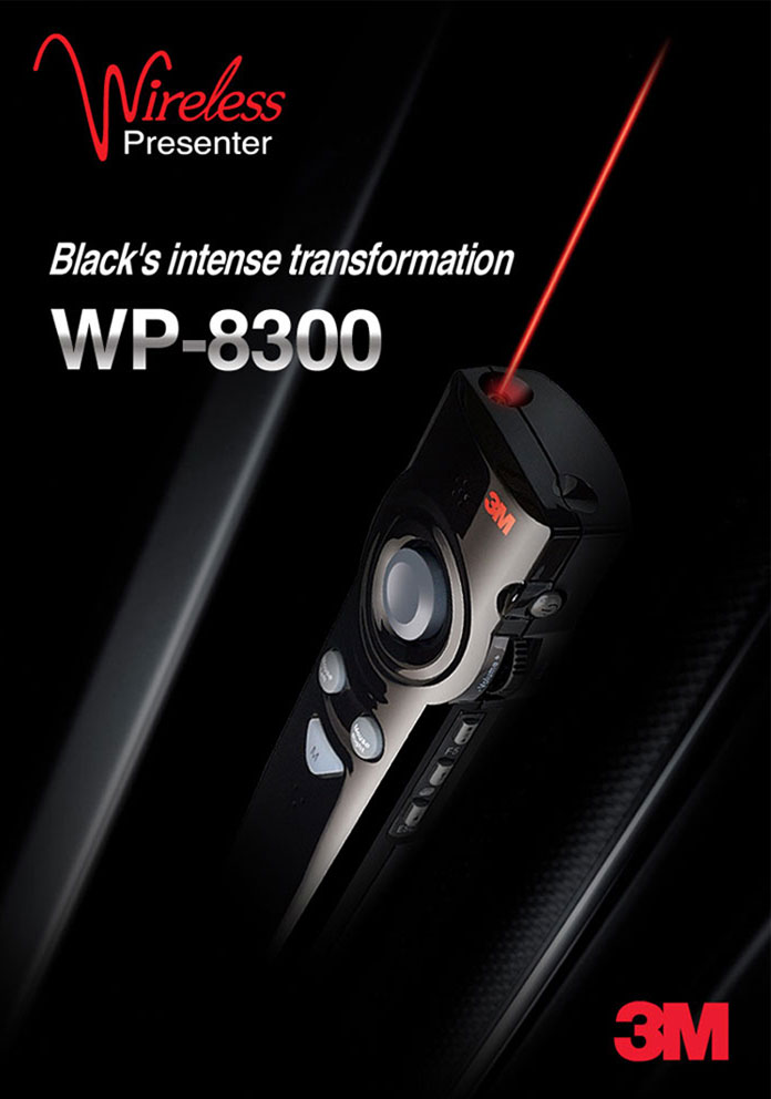 3M 무선 프리젠터 & 레이저포인터 WP-8300 : 네이버 블로그