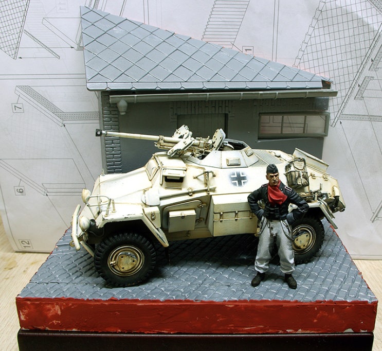 브롱코 Sd.Kfz.221 (s.Pz.B41) #3 : 네이버 블로그