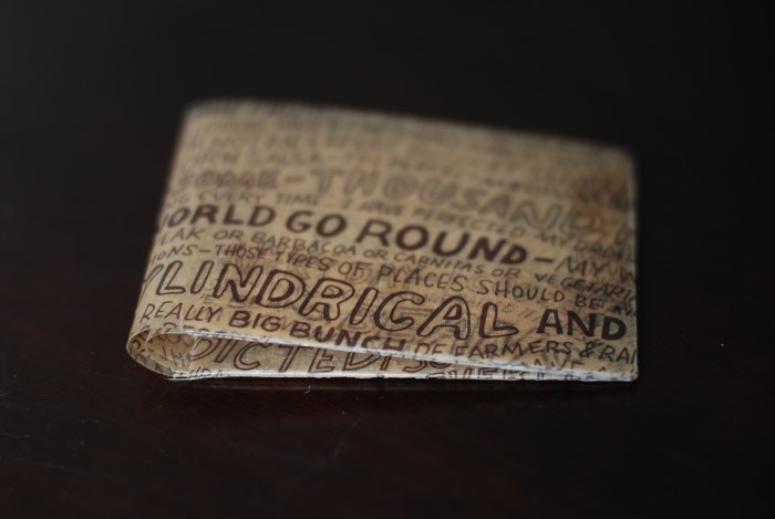 치폴레(Chipotle)tracing paper를 이용한 종이지갑 : 네이버 블로그