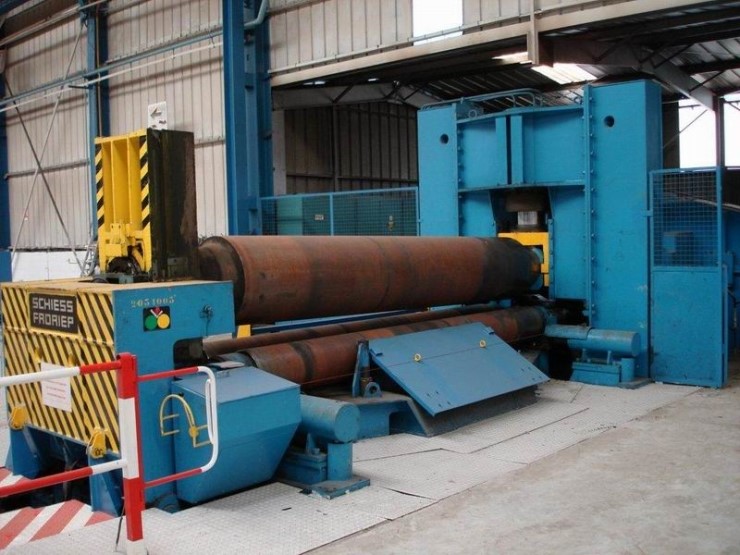 Schiess Froriep 4000 x 46 mm Plate Bending Roll 플레이트밴딩롤 : 네이버 블로그