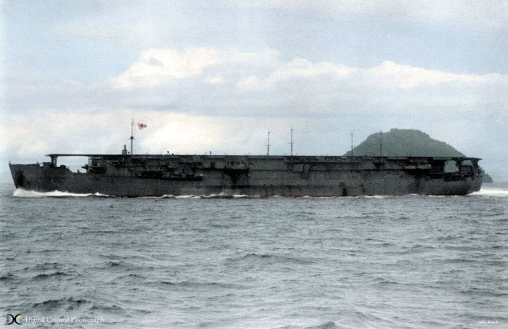 1/700 scale IJN aircraft carrier Unyo (항공모함 운요). 함선 모형 : 네이버 블로그