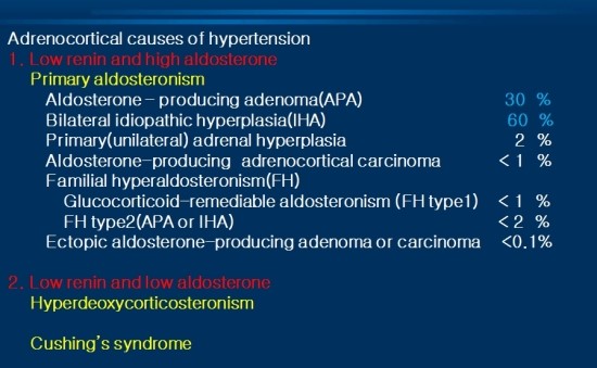 Primary hyperaldosteronism : 네이버 블로그