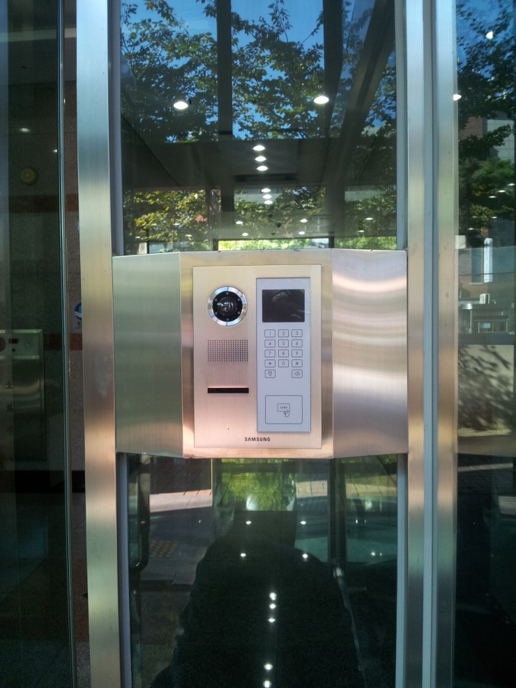 연희 브라운스톤 오피스텔 SHT-5181XL 로비폰 신규설치 : 네이버 블로그