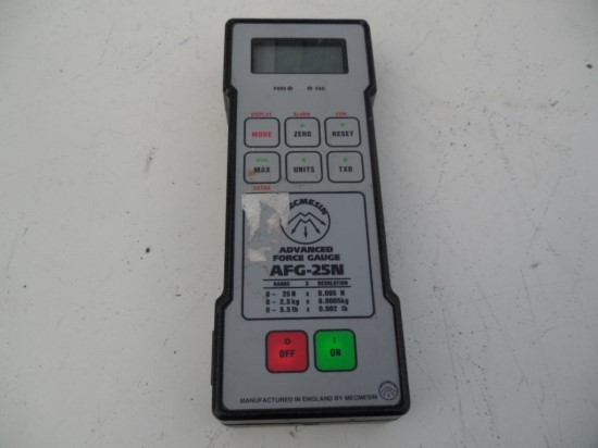 Mecmesin Advanced Force Gauge AFG-25N : 네이버 블로그