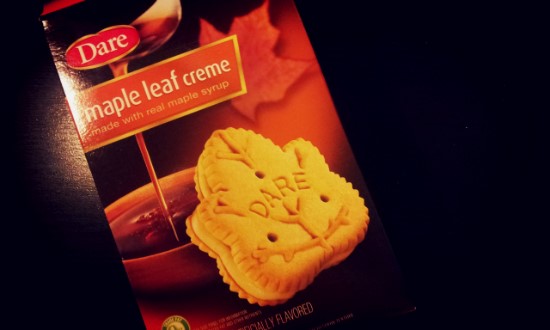 120312 Dare Cookies : maple leaf creme ( 데어 메이플 리프 크림 쿠키 ) : 네이버 블로그