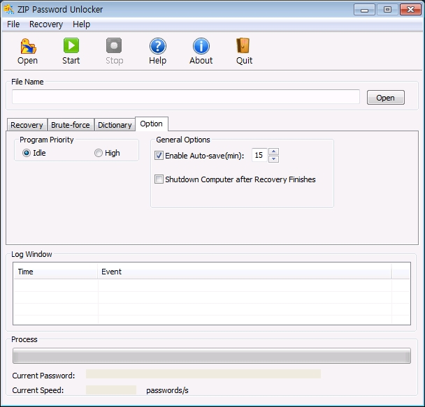 ZIP 비밀번호 풀기 - Zip Password Unlocker : 네이버 블로그