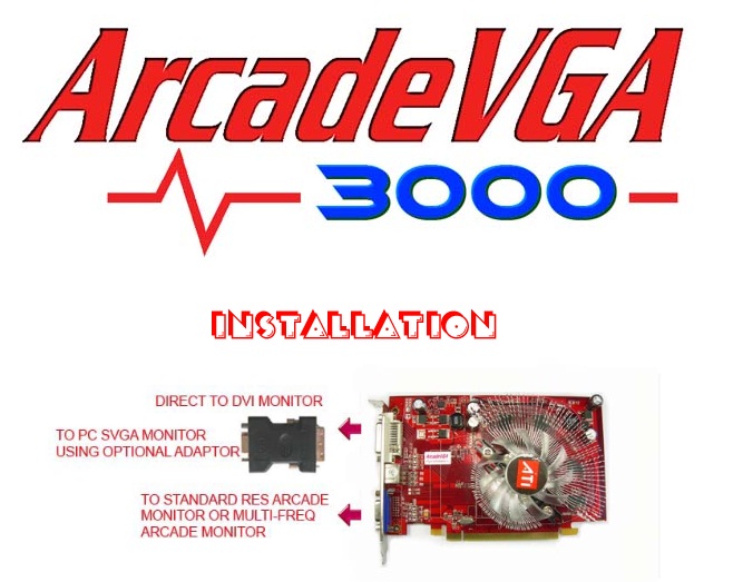 Arcade VGA 3000을 이용한 MAME PC 세팅 - #1 : 네이버 블로그