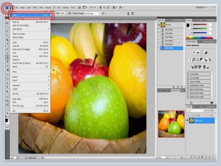 포토샵 배우기 스펀지 툴(Sponge Tool) :스펀지 툴 (Sponge Tool) : 네이버 블로그