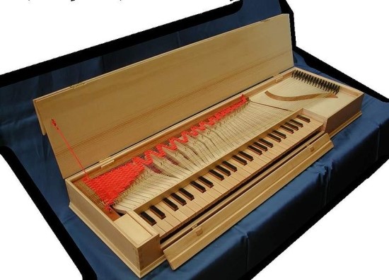 피아노의 전신 : 클라비코드, 하프시코드(챔발로), 버어지날, 스피넷 : 네이버 블로그