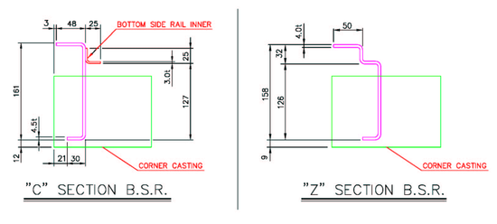 ISO 수출용 컨테이너 구조 (BOTTOM SIDE RAIL / 바탐 사이드 레일) : 네이버 블로그