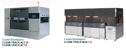 TEL Clean Track ACT8, 12 & Mark 7,8 Modification, Overhaul and ...