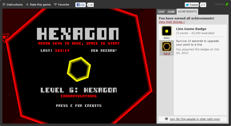 Super Hexagon - 하이퍼헥사곤 깼다 : 네이버 블로그