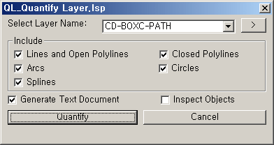 autocad QL - 레이어 길이 구하는 리습 : 네이버 블로그