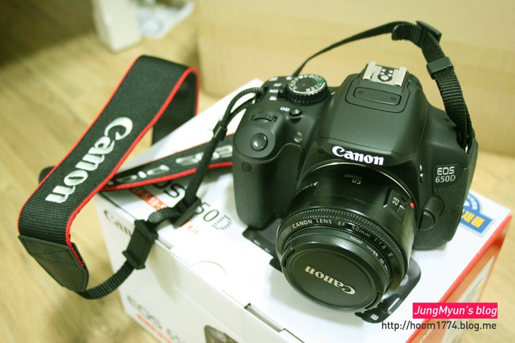 나의 두번째 DSLR 650D 개봉기 1탄 : 네이버 블로그