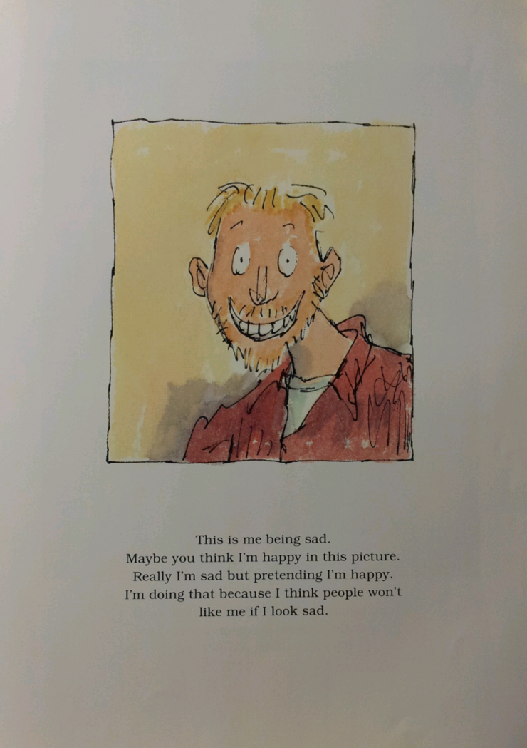 그림책이야기 6. 《내가 가장 슬플 때》, Michael Rosen의 《Sad Book》을 우리말로 옮겨보았다. 그 날 나도 ...