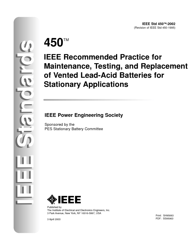 IEEE std 45 - IEEE Recommended Practice for Electrical Installations on ...