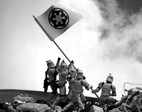 [팀어패럴] Star Wars Action Figures Recreate Iconic Images | By David Eger ...