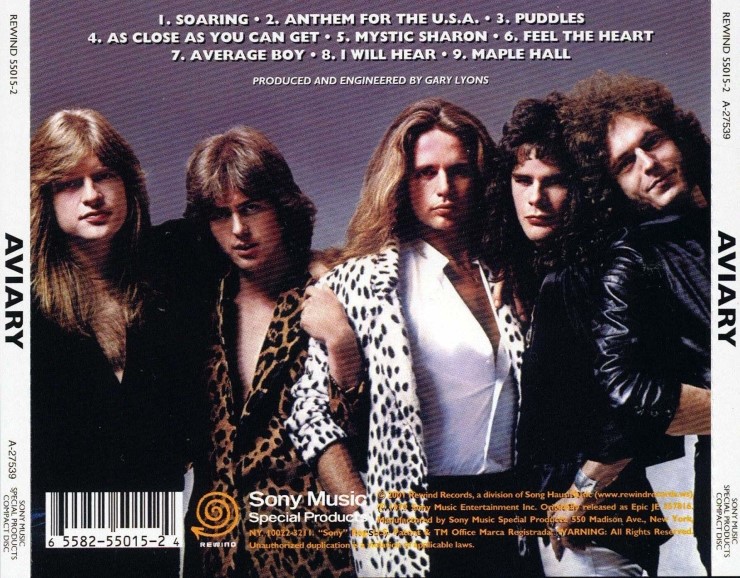 Aviary - Aviary (1979, US, Art-Rock, Pomp Rock) : 네이버 블로그