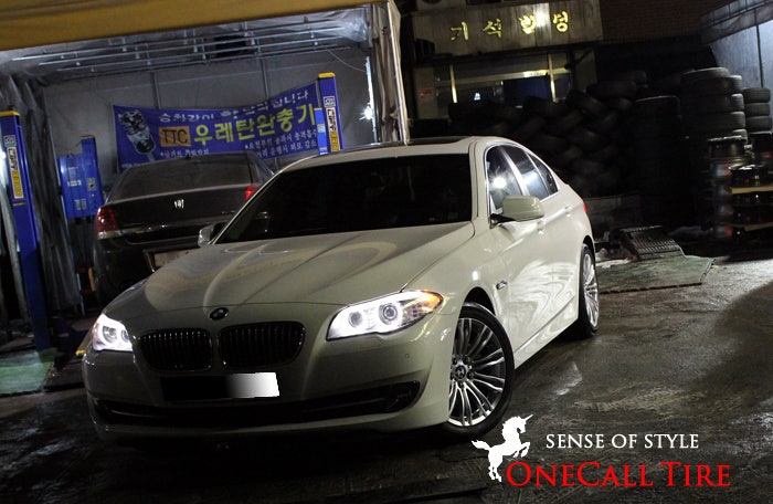 bmw f10 m5 스포츠 모델 345m 휠 18인치 휠타이어 f10 520d 에 조립 장착 [245 45 18타이어][장안동] : 네이버 블로그