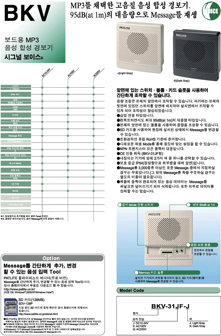 페트라이트 Buzzer 『 BKV 음성 합성 경보기/시그널 보이스 』 : 네이버 블로그
