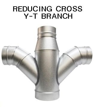 REDUCING CROSS Y-T BRANCH [레듀싱 크로스 Y-T 가지관] : 네이버 블로그