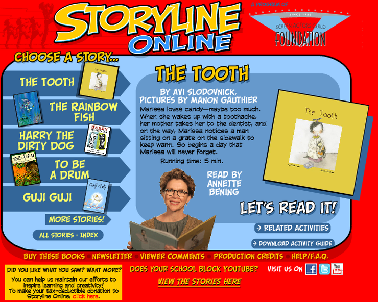 [무료영어동화사이트] 스토리라인온라인 storylineonline : 네이버 블로그