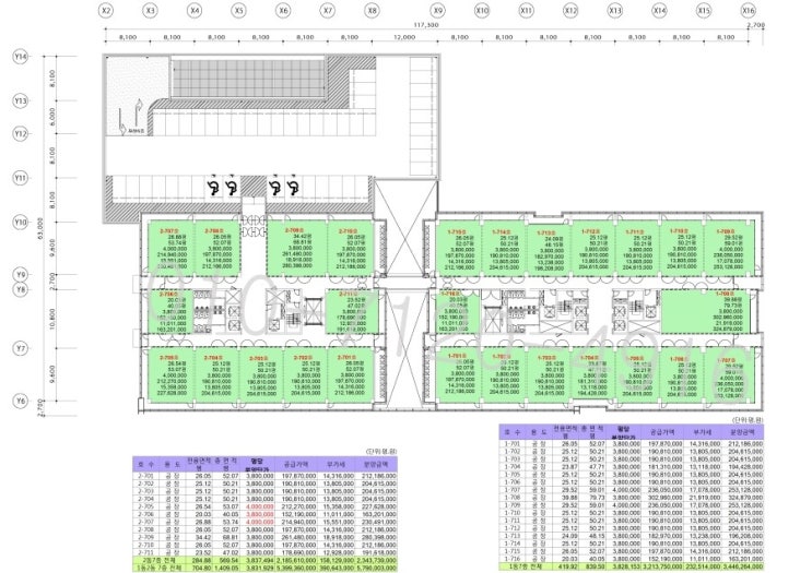 용인 에이스 동백타워 층별도면 - 7F : 네이버 블로그