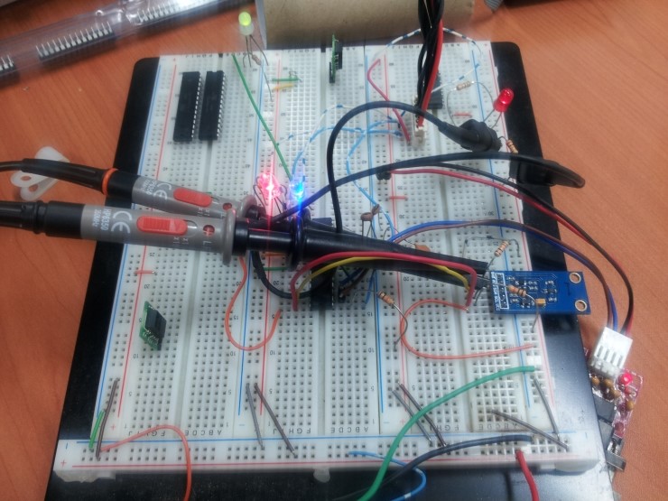 ATmega88a-PU + BH1750FVI I2C 디지털 조도 센서 : 네이버 블로그