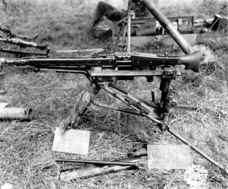 독일군 MG-42 중기관총의 기총수[WW2 German MG-42 Machine Gun Gunner] : 네이버 블로그