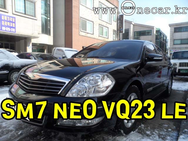 [2007년식 SM7 LE23 검정색] 차분하고 날렵한 카리스마를 갖은 SM7 LE23 - 일하는 중고차- : 네이버 블로그
