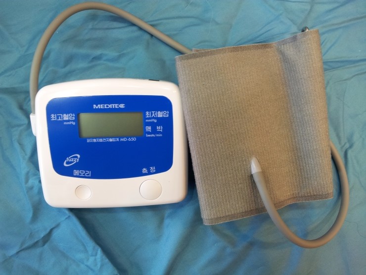 메디텍 혈압계 MD650 : 네이버 블로그