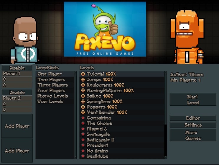 [플래시게임] 퍼즐 방식의 레벨을 달리는 런너 "Vault Runner" : 네이버 블로그