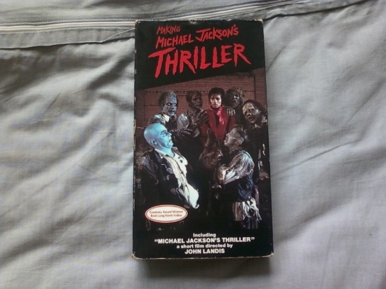[VIDEO TAPE] MAKING MICHAEL JACKSON'S THRILLER 미국반. : 네이버 블로그