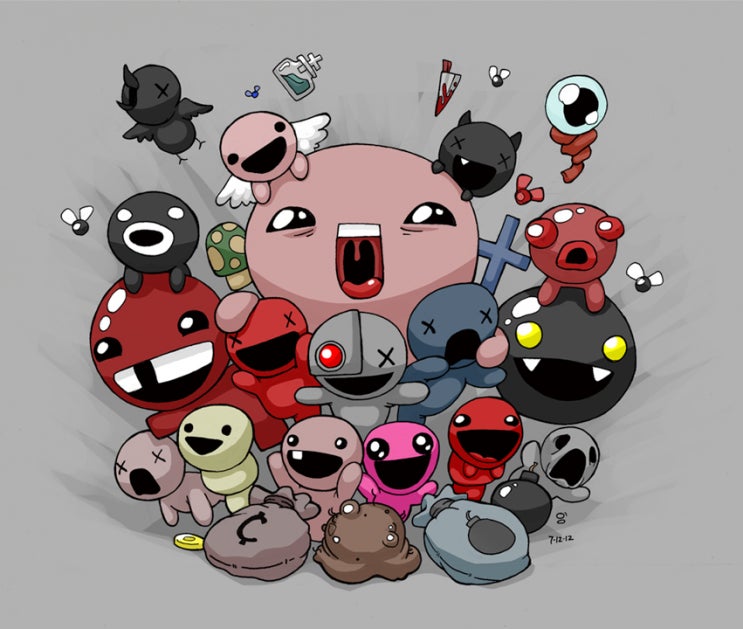 (The Binding of Isaac / 더 바인딩 오브 아이작) 팬 아트 모음/Fan Arts - by deviantART ...