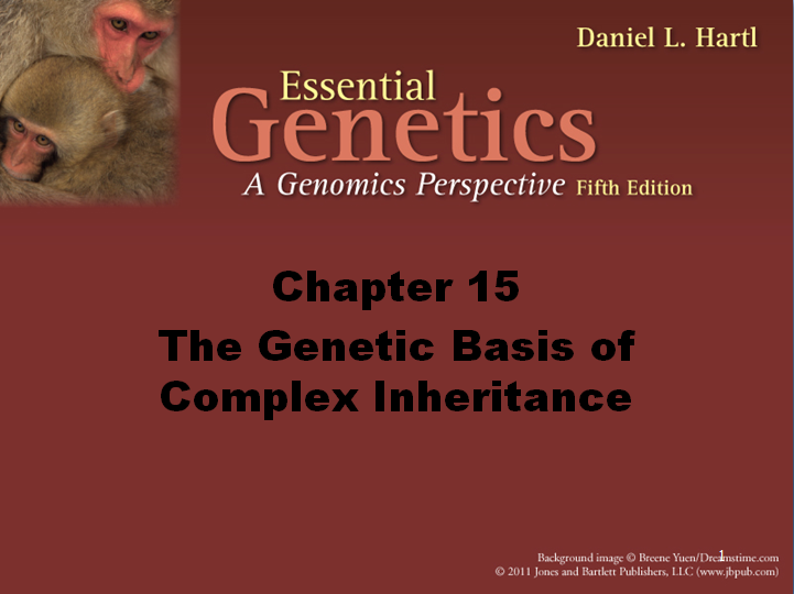 [유전학] Chapter15 : The Genetic Basis of Complex Inheritance : 네이버 블로그