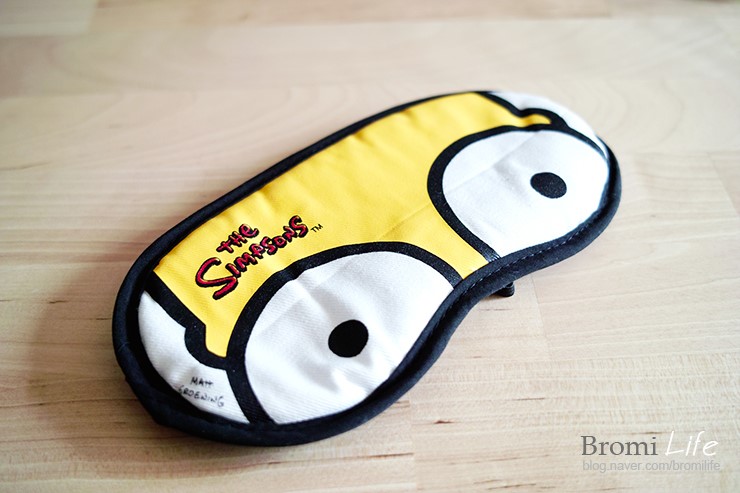 심슨 안대 득템 ㅋㅋ THE SIMPSONS EYE MASK : 네이버 블로그