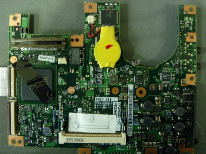 후지쯔(FUJITSU LIFEBOOK) P1510 태블릿PC 화면출력불량 수리 : 네이버 블로그