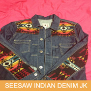 씨쏘 인디언 데님 (SEE SAW INDIAN DENIM JK-BL) : 네이버 블로그
