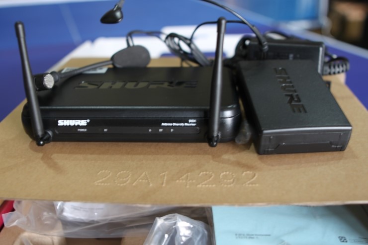 슈어 무선 헤드셋 마이크 SHURE SVX14/PG30 [음향 기기] : 네이버 블로그