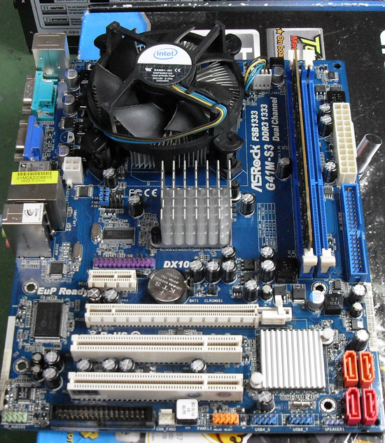 에즈락 G41M-S3 메인보드 수리 : 네이버 블로그