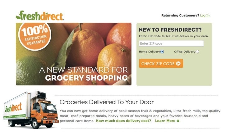 Fresh Direct /뉴욕 뉴저지 장보기/ 집 앞까지 배달해주는 프레쉬 다이렉트 : 네이버 블로그